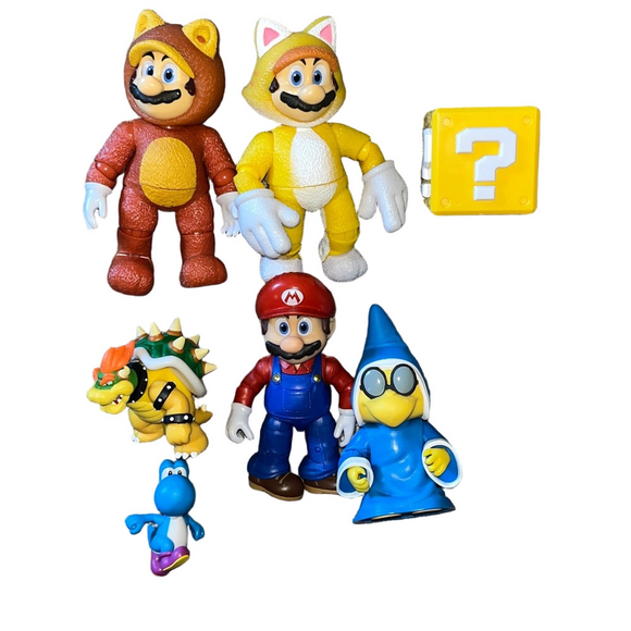 Nintendo | Toys | 223 Jakks Super Mario Bros Nintendo Tanooki Kamek ...